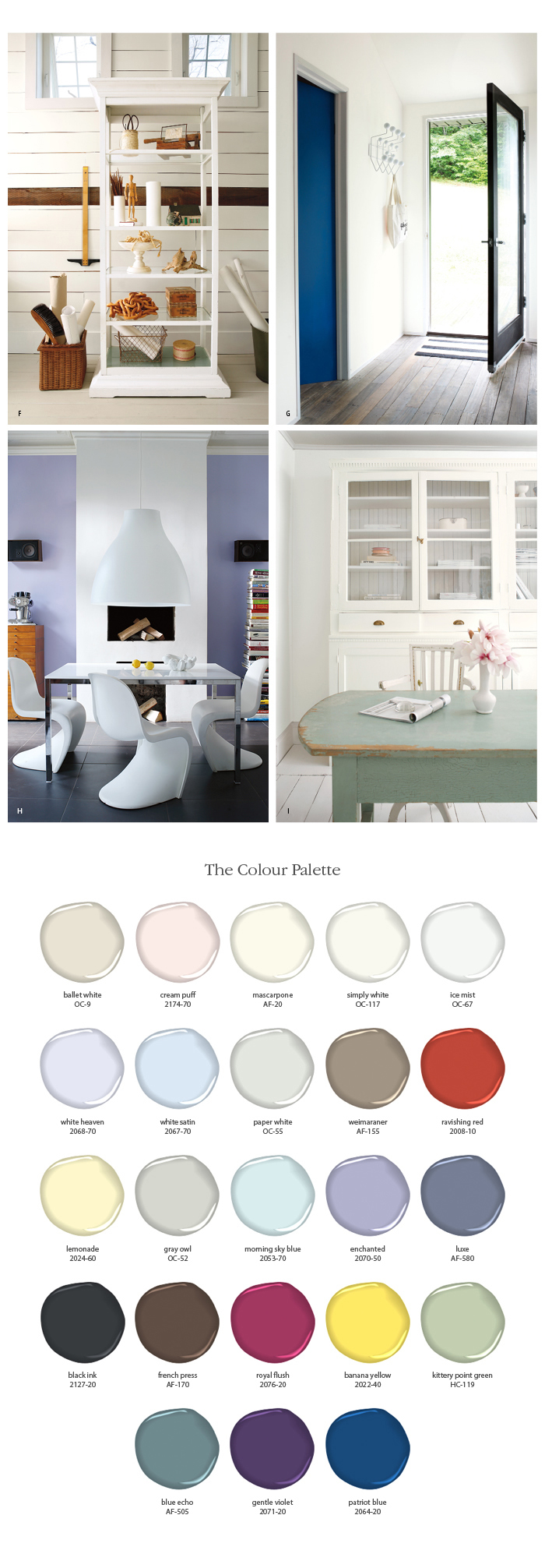 PRESS RELEASE: Benjamin Moore® Colour Of The Year 2016